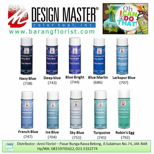 Jual Design Master Color Spray, Cat bunga, Spray bunga, prewarna bunga ...