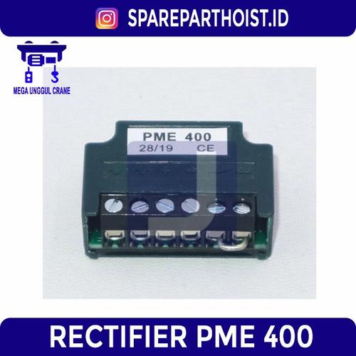 Jual Rectifier/rektifier Motor Hoist type PME 400 - Jakarta Barat ...