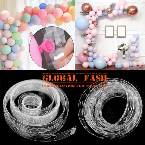 Jual Stripe Tape Balon / Chain Balloons Dekorasi / Chain Balon dekor ...