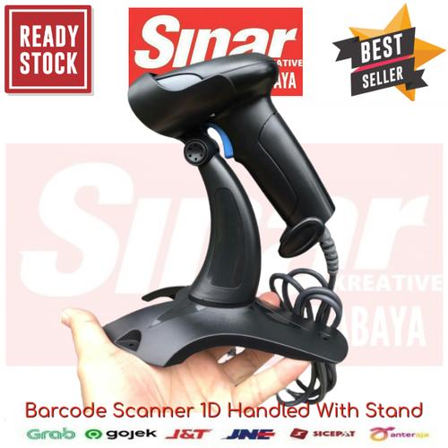 Jual BARCODE SCANNER 1D PLUS STAND EP500 OG USB HANDLED SCAN - MESIN ...
