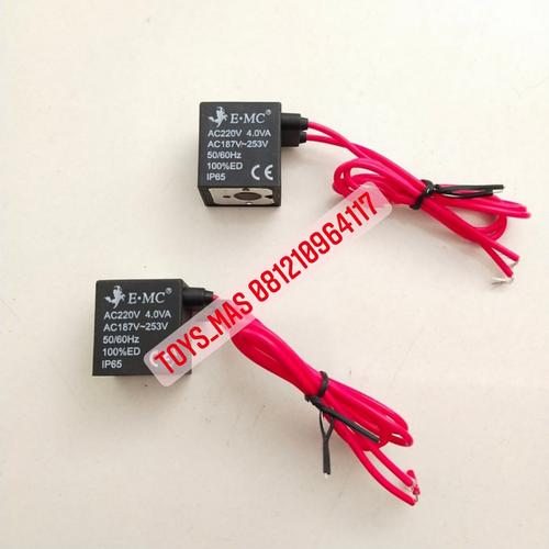 Jual Coil Kabel VC2-DT-E2 AC220V for Solenoid Valve EMC Pneumatic ...