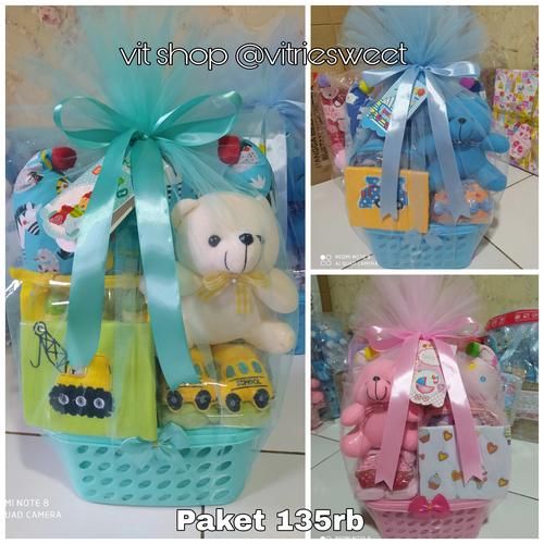 Jual Baby Gift Baby Boy / Hadiah / Kado / Parcel Perlengkapan Bayi ...