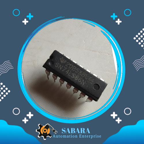 Jual IC TTL 7486 XOR GATE LOGIC 74LS86 TRANSISTOR LOGIKA SN74LS86N ...