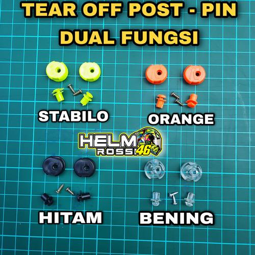 Jual Tear off post TOP Dual fungsi Dudukan Pinlock - Bening - Kota ...