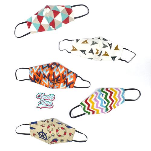 Jual Masker Kain Non Medis Motif Tribal Segitiga Panah Bumerang ...