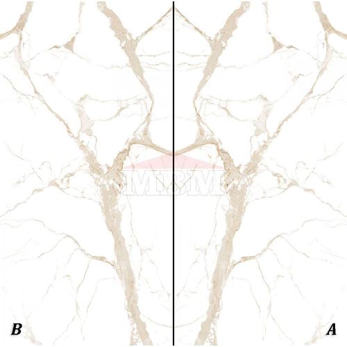 Jual Granit QUADRA Big Slab Statuario GOLD Bookmatch 160x320 cm ...