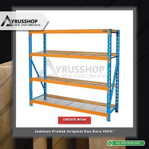 Jual Rak Besi Heavy Duty/Rak Gudang/Wire Rack/500kg per Shelf/Krisbow ...