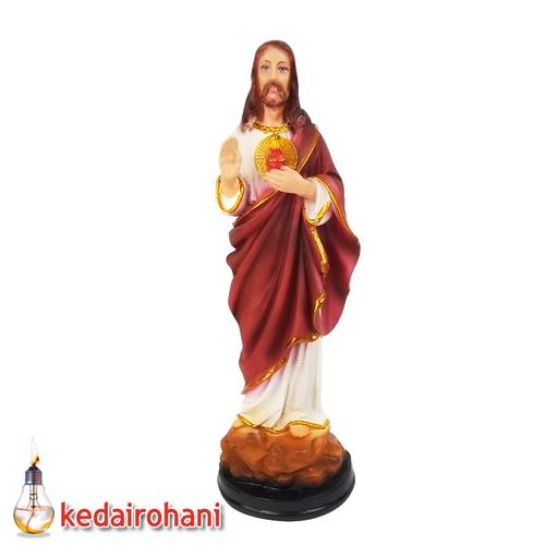 Jual Patung Yesus Kristus Hati Kudus Arca Rohani Devosi Jesus Christ 25 ...