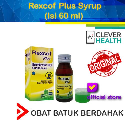 Jual Rexcof Plus Syrup - Obat Batuk Berdahak - Botol 60 mL - Jakarta ...