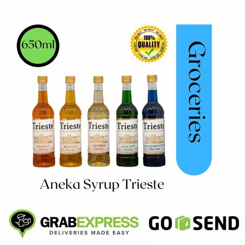 Jual Perasa Minuman Sirup Trieste / Syrup Trieste Murah Cocok untuk ...