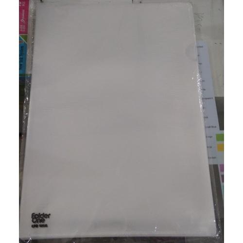 Jual Map L Bening Holder F4 Folder One / Map L F4 / Map Bening Sleeve ...