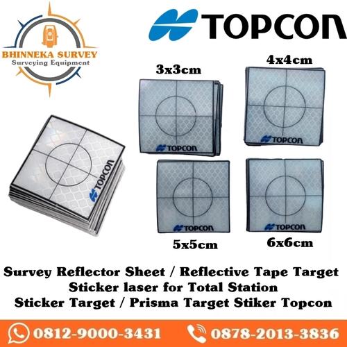 Jual Reflector Sheet Reflective Tape Prisma Target Topcon 5x5cm - Kota ...