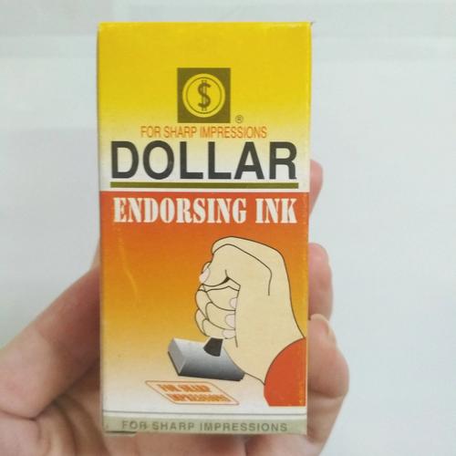 Jual Tinta Stempel Kayu / Tinta Bak Stempel / Stamp pad ink - Dollar ...