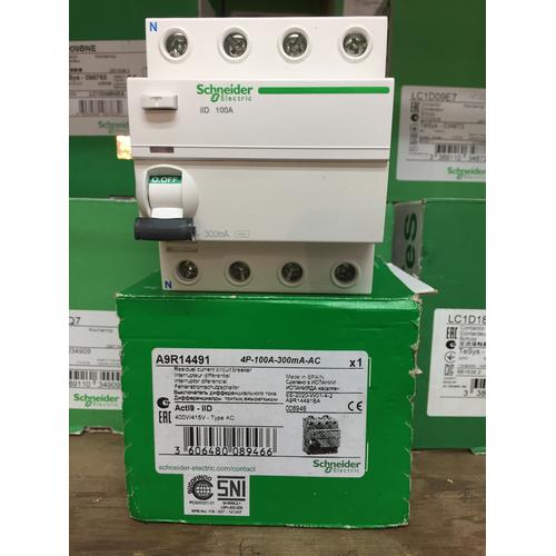 Jual ELCB Schneider RCCB 4P 100A 300mA A9R14491 - Jakarta Pusat ...