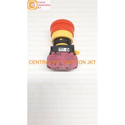 Jual Emergency Button IDEC YW1B-V Tombol Emergency IDEC YW1B-V - Kota ...