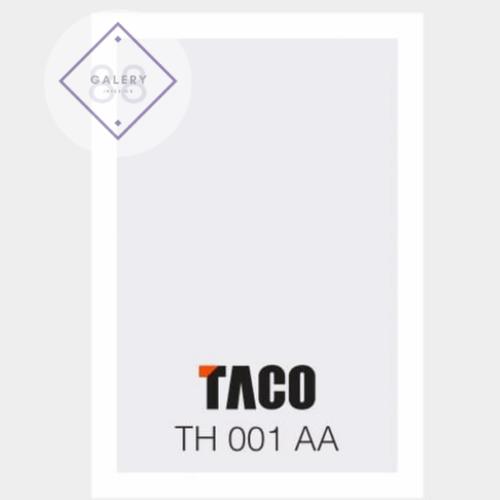 Jual TACO HPL Solid Gloss TH 001 AA - Porcelain White - Jakarta Barat ...