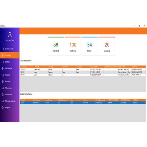 Jual source code Modern Hospital Management System Using Bunifu ...
