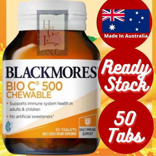 Jual Blackmores Bio C 500 Chewable 50 Tablets - Kota Tangerang - Health ...