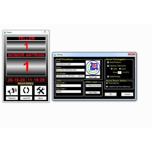 Jual software aplikasi Antrian SiANTRI FULL UNLIMITD ORIGINAL PAKET 3 ...