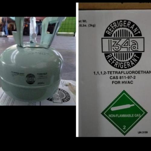 Jual Freon r134 isi 3 kg Tabung Melon Kecil Segel r134a 134a ...