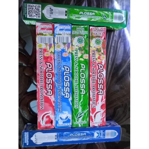 Jual Plossa Minyak Angin Aromatherapy 4in1 - Varian Lengkap - Biru ...