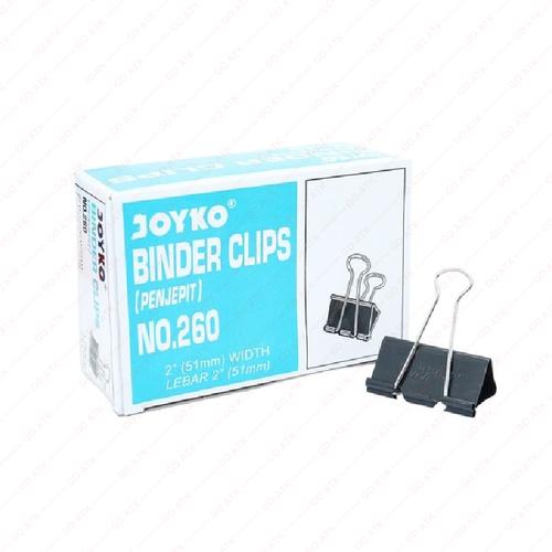 Jual Binder Paper Clip JOYKO No.260 Klip Jepit Kertas Clips Lebih Besar ...