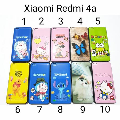 Jual Case Softcase Fuze Hitam Motif Karakter Xiaomi Redmi 4a Cewe ...