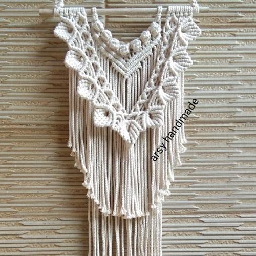 Jual Macrame tali Wall Hanging Dekorasi hiasan dinding/Tali Kur ...