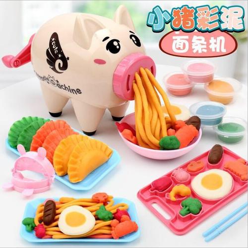 Jual Mainan Play Doh Fun Doh Set Kitchen Set Mie Piggy - Mainan Lilin ...
