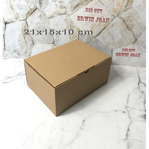 Jual Kardus box 21x15x10 cm karton kotak Die Cut - Jakarta Barat ...