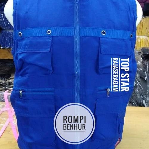 Jual Rompi Vest PDH Kerja Komunitas PDL Proyek Bordir Lapangan Safety ...