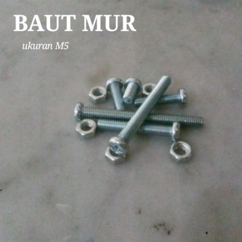 Jual Baut dan Mur ukuran M5 - M5 - 40mm - Kota Surabaya - Hobi ...