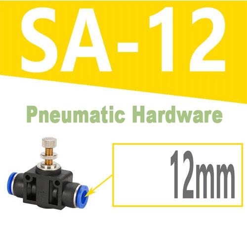 Jual 12mm SA-12 flow Speed control Valve slip lock fitting pneumatic ...