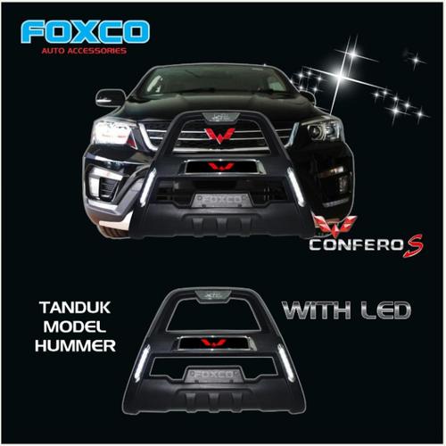 Jual Tanduk Depan Mobil Confero S Bumper Depan Wuling Hummer Foxco ...