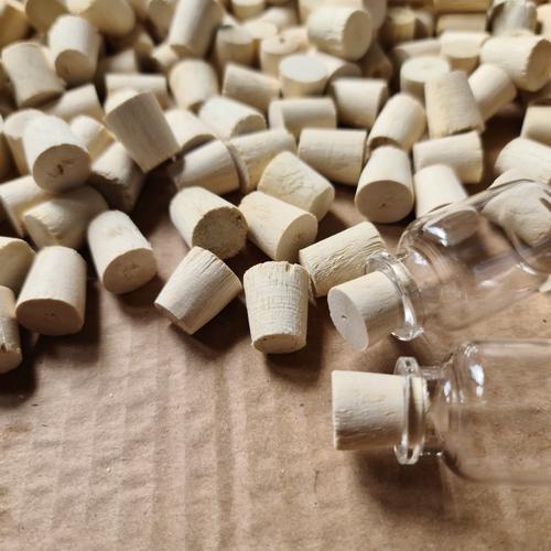 Jual Tutup Botol Kayu Gabus Ukuran Kecil - VIAL COKLAT - Kota Depok ...