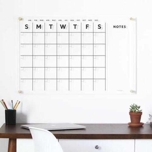Jual Daily Planner Akrilik |Wall Planner Acrylic Dinding| Schedule ...