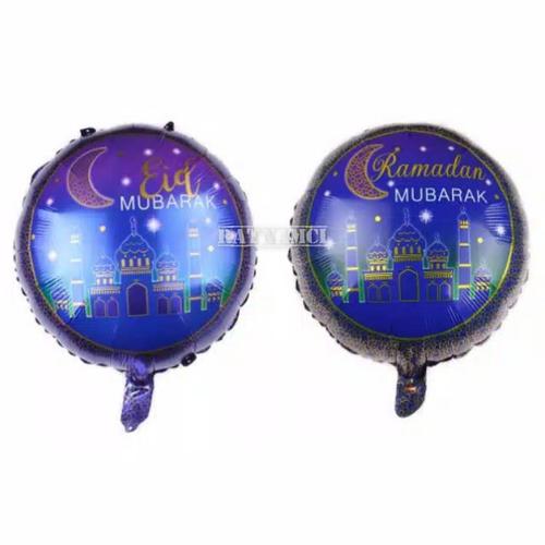 Jual Balon Eid Mubarak & Haji Mubarak Bulat - EID MUBARAK - Jakarta ...