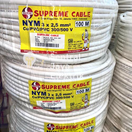 Jual KABEL NYM 3X2.5 3X2,5 mm 100M (METER) SUPREME - Jakarta Pusat ...