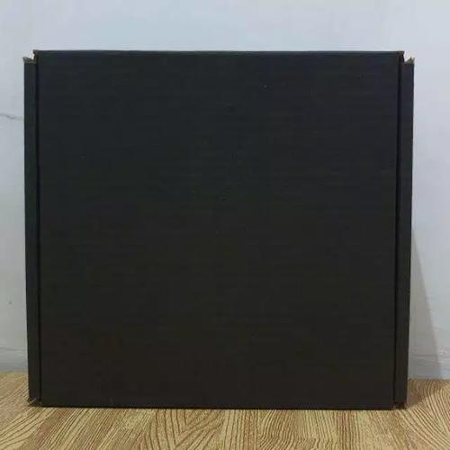 Jual Box Hitam Polos 22x22x8 cm Kardus/Polos/Hampers/Nasi - Kota Malang ...