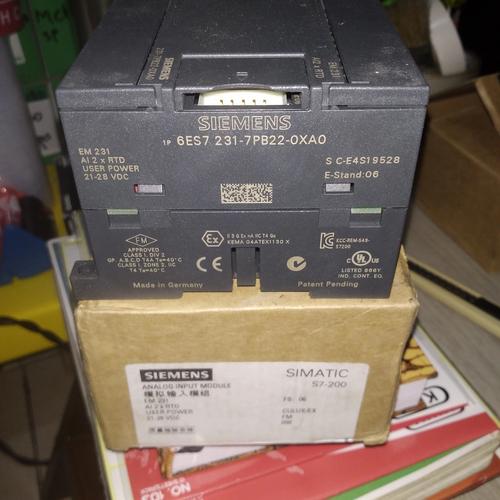 Jual SIEMENS 6ES7 231 7PB22 0XA0 EM 231 SIMATIC S7-200 ANALOG INPUT ...