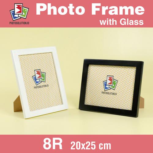Jual Bingkai Foto 8R Kayu Minimalis Pakai Kaca - Photo Frame E02 ...