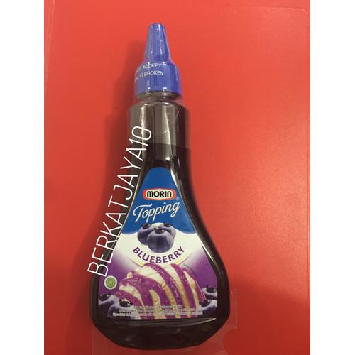 Jual Morin Topping Blueberry Selai kemasan botol 310 gr - Kab ...