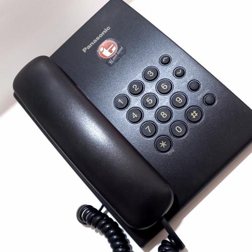 Jual Telephone rumah single line analog standar panasonic KX-TS505 ...