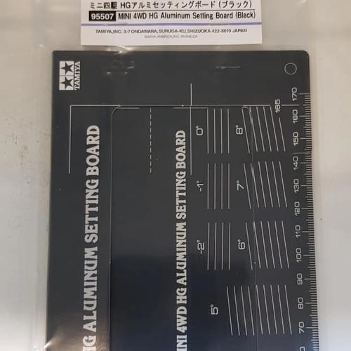 Jual tamiya mini 4wd hg alumunium setting board (black) - Jakarta Utara ...