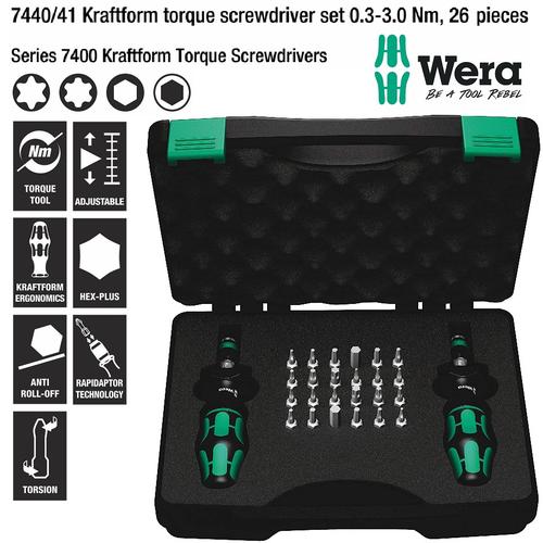 Promo Obeng Torsi Set Wera 05074738001 Torque Screwdriver 0.3-3.0 Nm ...