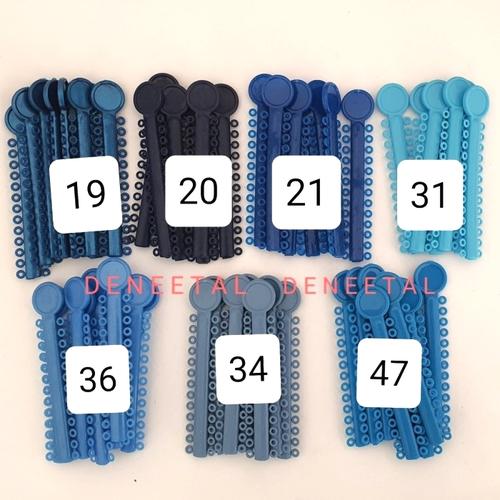 Jual BIRU MUDA DONGKER NAVY USA KARET BEHEL GIGI POWER O DENTAL ORTHO ...