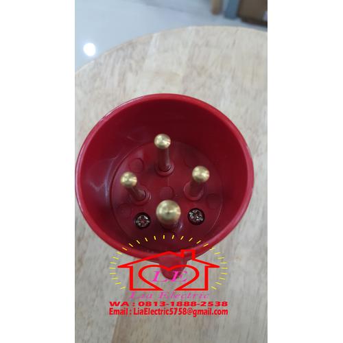 Jual Plug Mounting / Male / Steker Industri untuk 3 Phase 4 pin 32 ...
