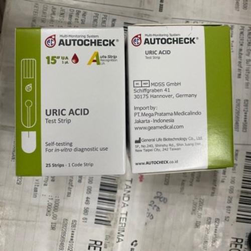 Jual STRIP AUTOCHECK URIC ACID / STRIP AUTOCHECK ASAM URAT - Jakarta ...