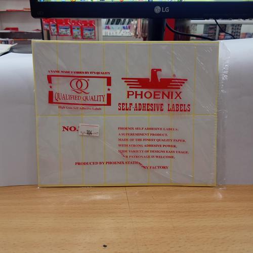 Jual Stiker Label Nama / Label Harga No.104 Phoenix - Kota Malang ...