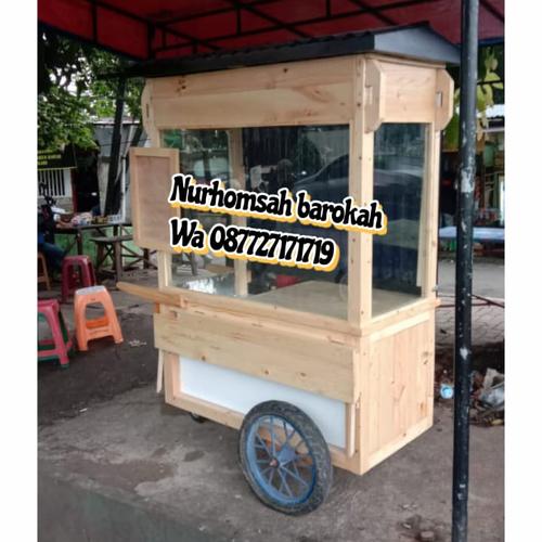 Jual gerobak sorong , gerobak mie ayam, gerobak jati belanda murah ...